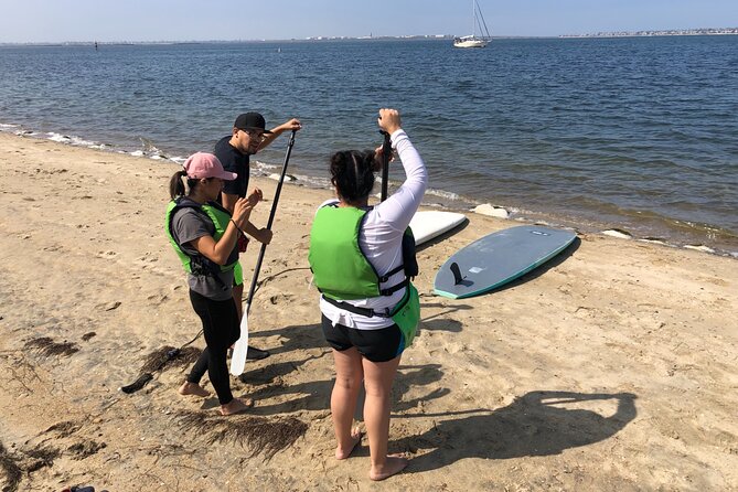 Stand up Paddle Board Lesson on The San Diego Bay - The View & Environment