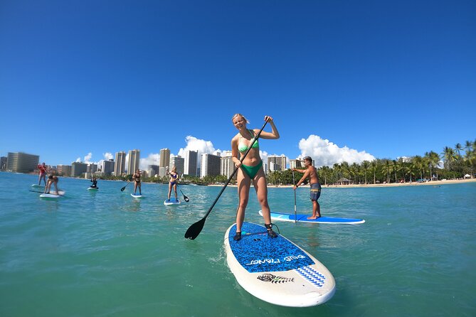 Stand Up Paddle Open Group Lesson with Waikiki Courtesy Shuttle - What to Expect from the Waikiki SUP Lesson
