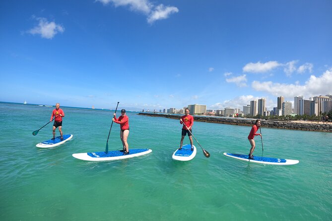 Stand Up Paddle Open Group Lesson with Waikiki Courtesy Shuttle - Who Should Sign Up?