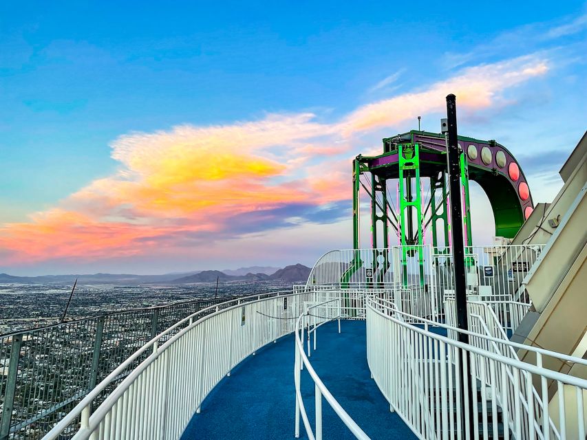 STRAT Tower Thrill Rides Admission - What to Expect During Your Visit