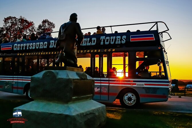 Sunset Double Decker Bus Tour in Gettysburg - What the Guides Bring to the Table