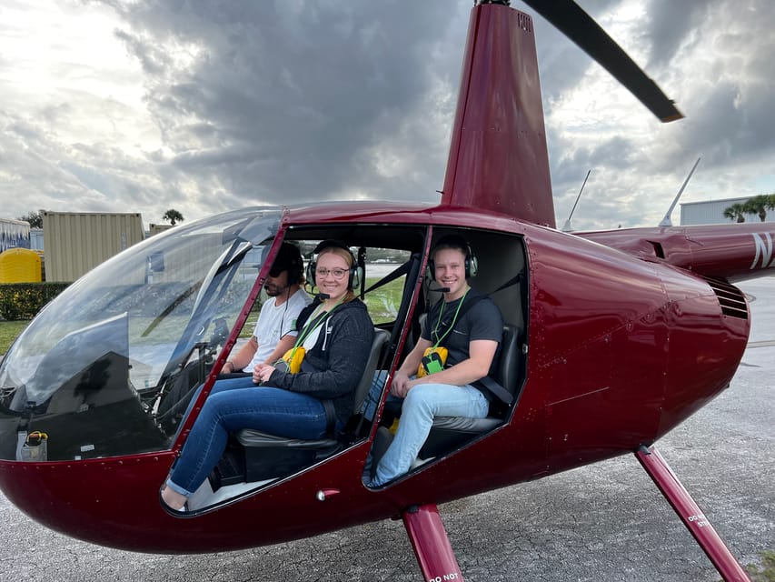 Sunset Helicopter: Lauderdale-Hard Rock Guitar-Miami - A Breakdown of the Itinerary