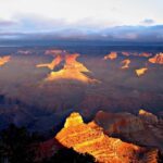Sunset in the Grand Canyon from Sedona - Grand Canyon Highlights: East and South Rim