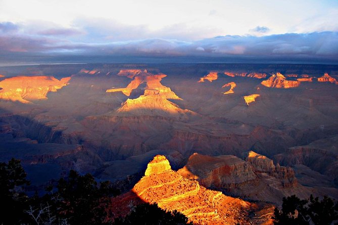 Sunset in the Grand Canyon from Sedona - Grand Canyon Highlights: East and South Rim
