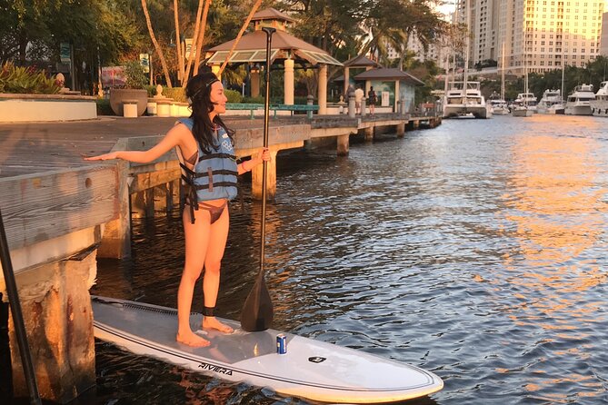 Sunset on Paddleboard Experience in Las Olas Fort Lauderdale - What to Expect from the Sunset Paddleboard Experience