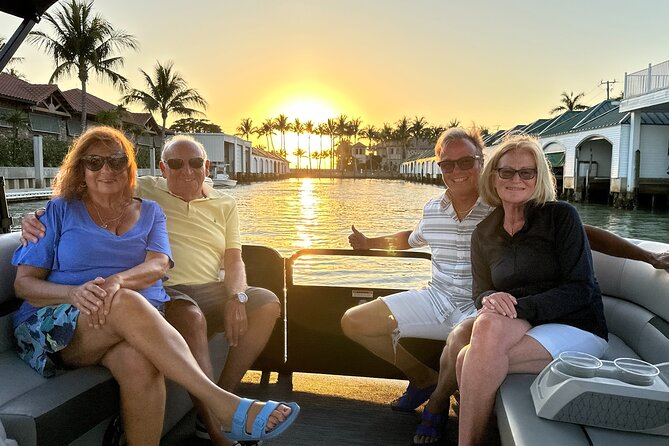 Sunset Tour in Naples Bay on a New Godfrey- All included - The Experience: What to Expect