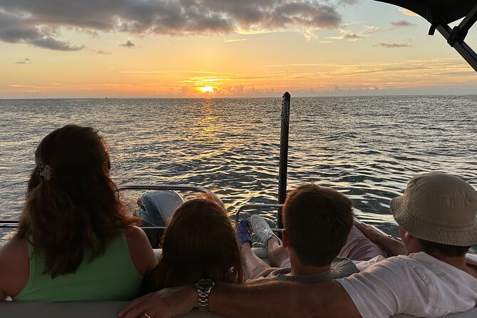 Sunset Tour in Naples Bay on a New Godfrey- All included - Itinerary Breakdown