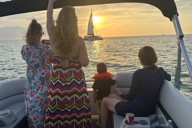 Sunset Tour in Naples Bay on a New Godfrey- All included - The Sum Up
