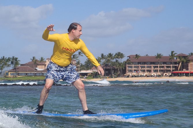 Surf Lesson in Sunny Po'ipu - Surf Lesson in Sunny Poipu: A Complete, Authentic Beginner Experience