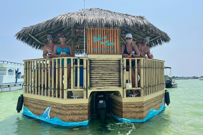 Tailfins Tiki Boats Crab Island Sandbar (3hrs) - Key Points