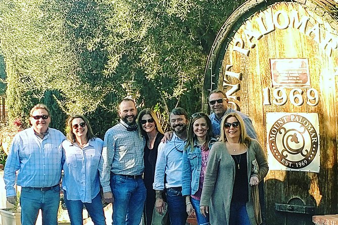 Temecula Valley Wineries and Vineyards Drink and Taste Tour From Orange County - Key Points