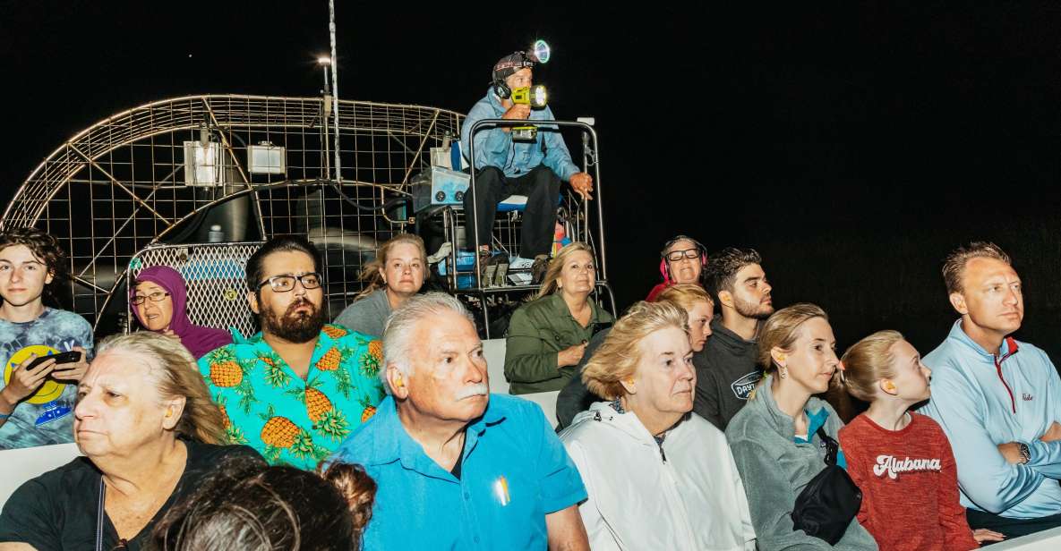 The Everglades: 1-Hour Airboat Night Tour - Experience Value and Practical Details