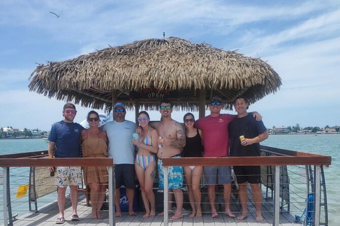 Tiki Boat cruise to John's Pass Sandbar, Madeira Beach. - Exploring the Itinerary