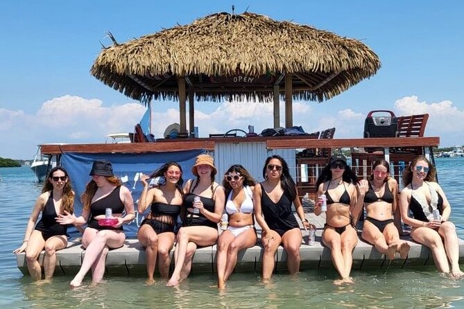 Tiki Boat cruise to John's Pass Sandbar, Madeira Beach. - The Experience on Board