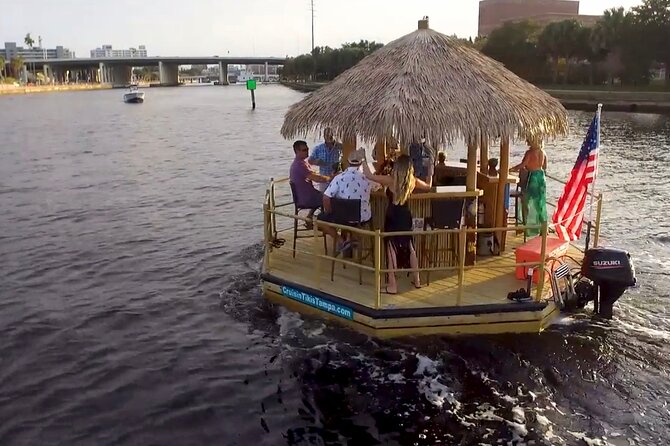 Tiki Boat - Downtown Tampa - The Only Authentic Floating Tiki Bar - An Authentic Tampa Water Experience