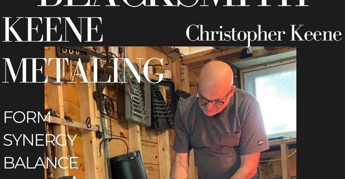 Tour of a working blacksmith shed in colonial town - Key Points