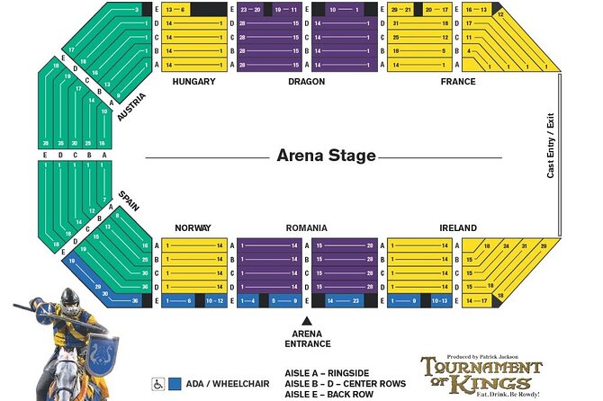 Tournament of Kings Dinner and Show at Excalibur Hotel and Casino - The Crowd and Experience Atmosphere