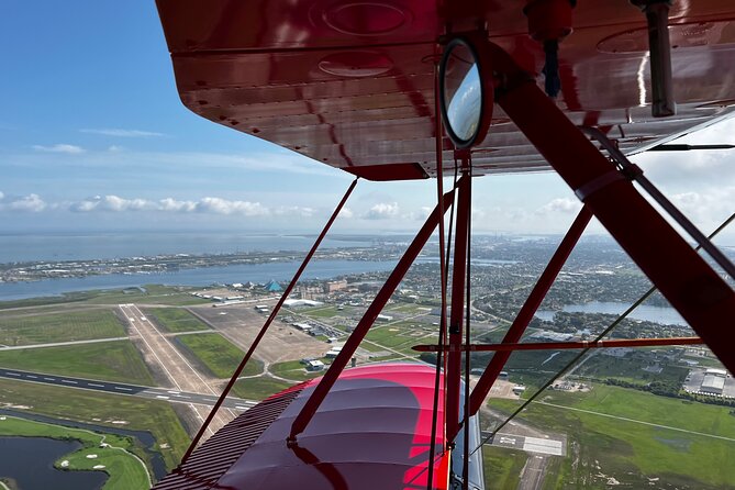 Town of Galveston Tour, Open Cockpit Biplane Ride - The Value of the Biplane Experience