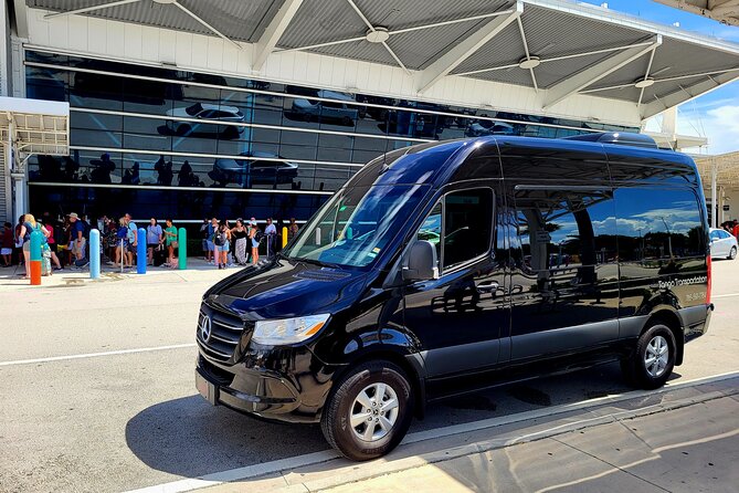 Transfer from Miami Airport to Hotel or Port Miami. Up to 11 pax. - FAQ