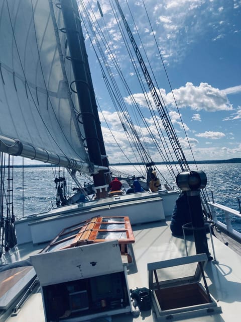 Traverse City: Fall Evening Sail on Tall Ship Manitou - The Onboard Atmosphere: Relaxing and Engaging