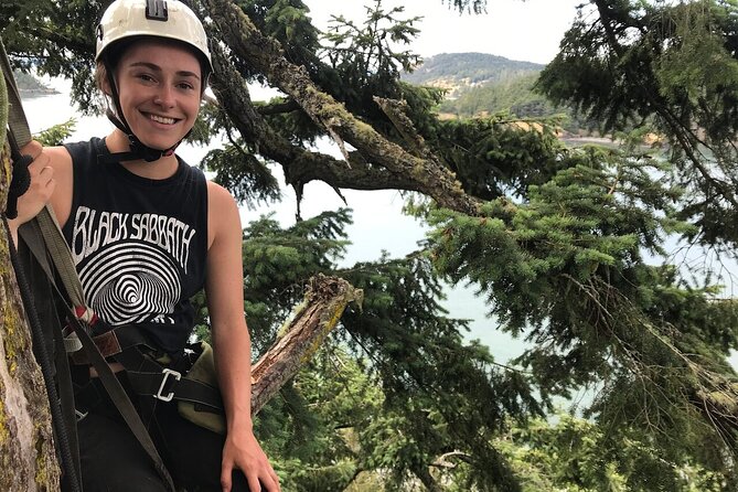 Tree Canopy Climbing on Lopez Island - FAQ