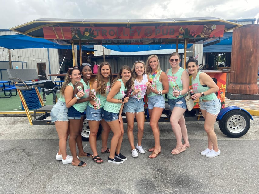 Trolley Pub Party Bike through St. Pete with Bar+Mural Stops - Who Will Love This Tour?