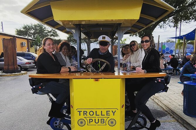 Trolley Pub Party Bike through St. Pete with Bar+Mural Stops - Exploring the Itinerary in Detail