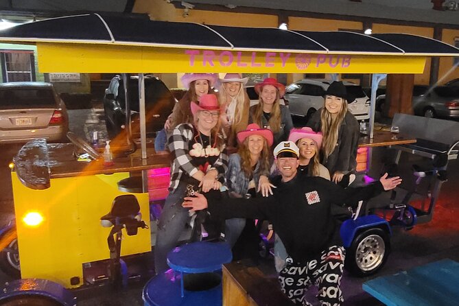 Trolley Pub Party Bike through St. Pete with Bar+Mural Stops - Price and Value for Money