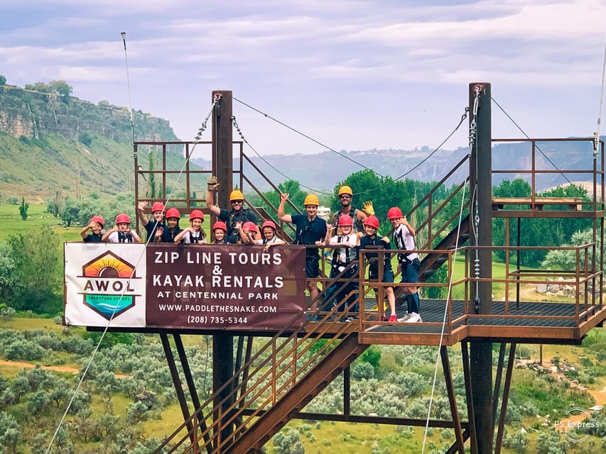 Twin Falls: Zip Line Tour - The Value of This Tour