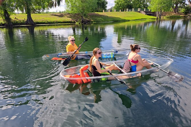 Urban Clear Kayak or Clear Paddleboard in Paradise: Morning/Night - Exploring Orlando from Lake Ivanhoe: A Clear Paddleboard or Kayak Experience