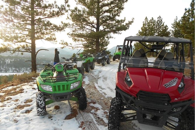UTV OR Snow Mobile & Snowshoe Winter Adventures from Reno - Key Points