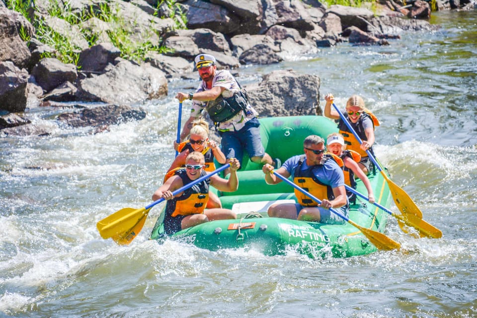Vail CO: Family-Friendly Colorado River White Water Raft - What’s Included and What’s Not