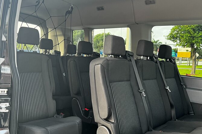 Van Up 14pax Ft Lauderdale / Hotel to Miami Port or Miami Hotel - Key Points