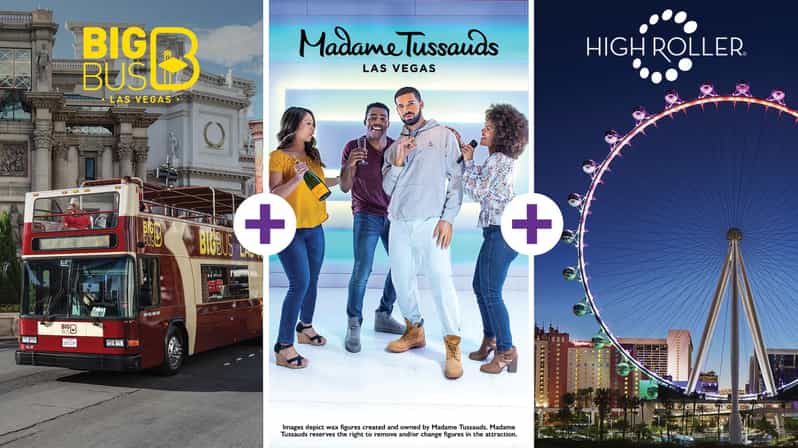 Vegas: Madame Tussauds, High Roller, & Hop-on Hop-off Tour - The Itinerary Breakdown: What You Can Expect