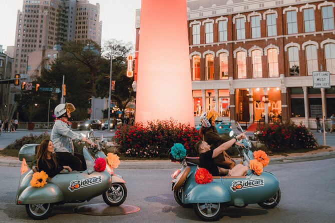 VESPA SiDECAR Tour in San Antonio with Tacos - Key Points