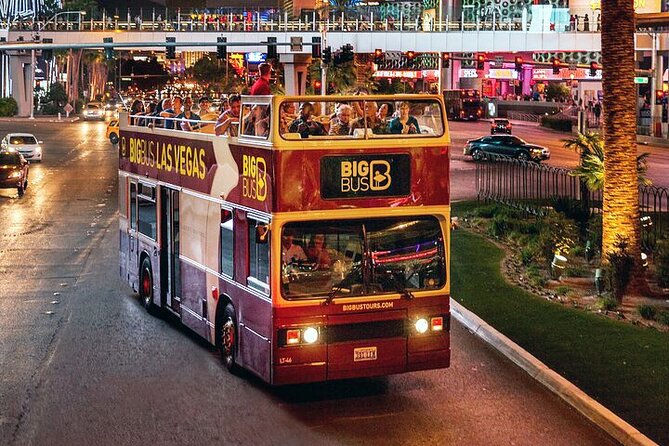 Viator Exclusive: Las Vegas Late Night Tour by Open-Top Bus - The Itinerary and What You’ll See