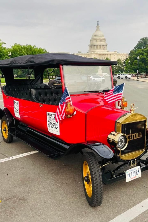 Washington, DC: Day & Night Electric Cart & Vintage Car Tour - An Introduction to the Experience