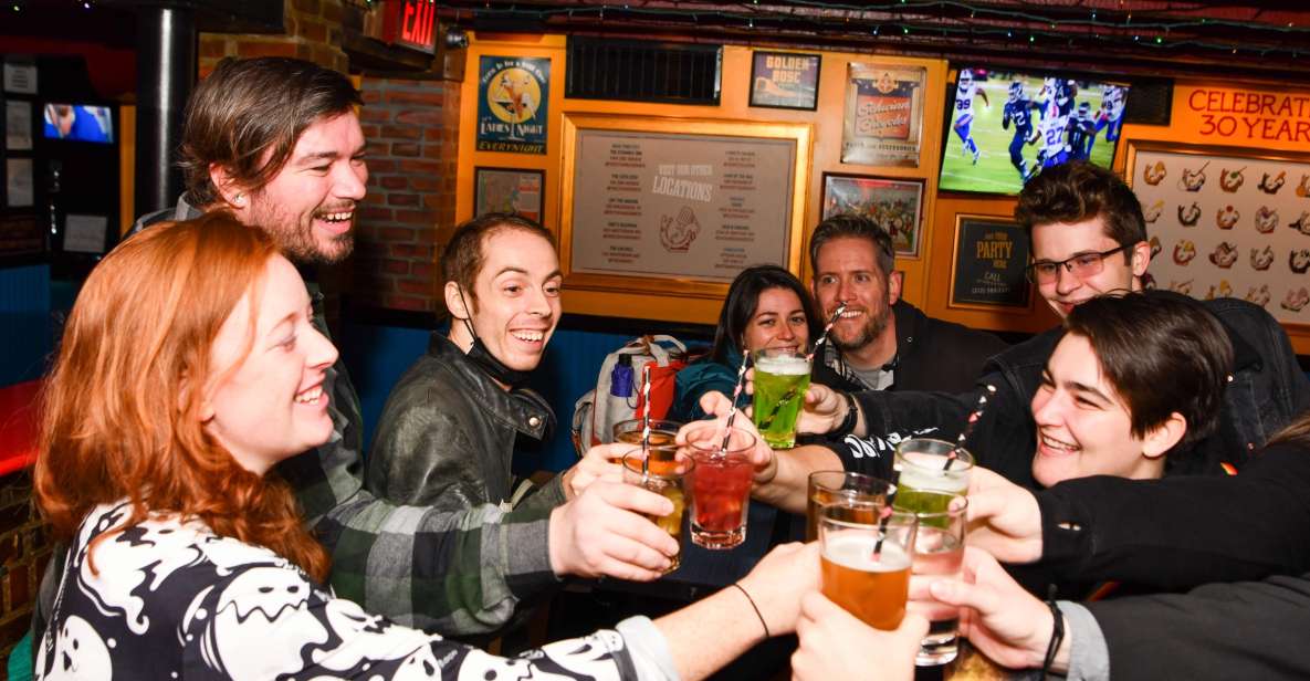 Washington DC: Ghosts Boos and Booze Haunted Pub Crawl - Detailed Breakdown of the Itinerary