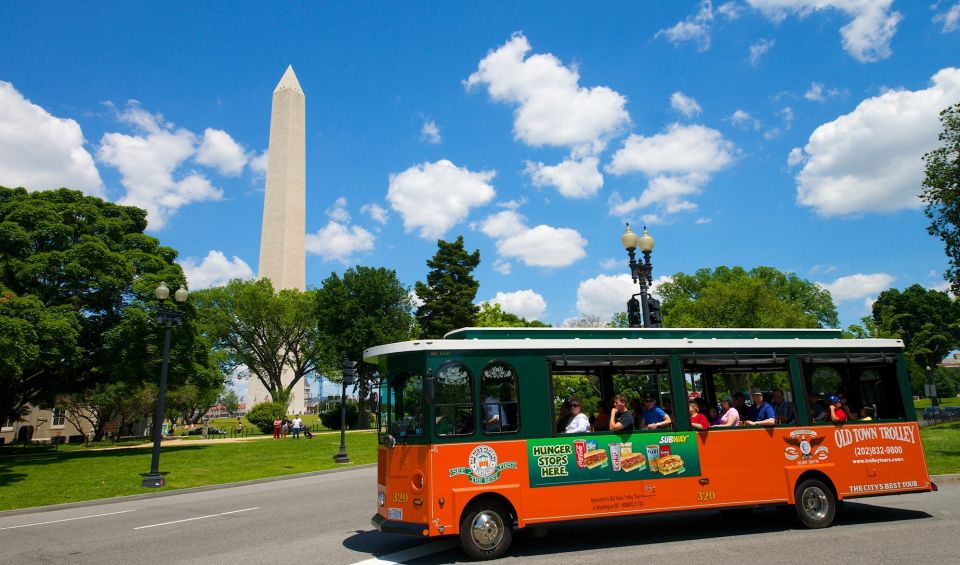 Washington, DC: Old Town Hop-On Hop-Off Trolley City Tour - Key Points