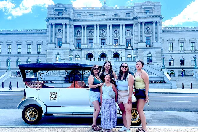 Washington DC Sightseeing Tour by Electric cart or Vintage Car - FAQs