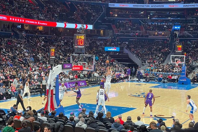 Washington Wizards Basketball Game Ticket at Capital One Arena - The Game Experience