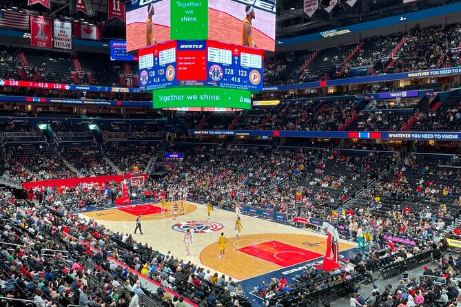 Washington Wizards Basketball Game Ticket at Capital One Arena - Security and Entry Process