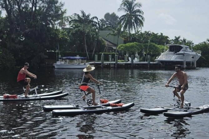 Water Bike Rental  Explore Island City Fort Lauderdale Waterways - Key Points