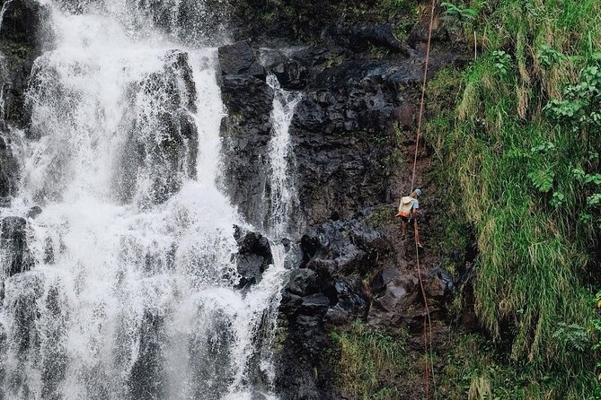 Waterfall Rappelling at Kulaniapia Falls: 120 Foot Drop, 15 Minutes from Hilo - FAQ