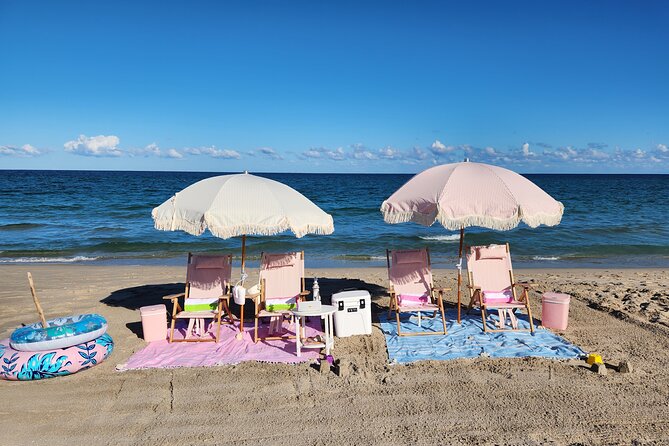 West Palm Beach Day: Umbrella, Chairs, Yeti, JBL Speaker, Towels+ - What to Expect on the Day