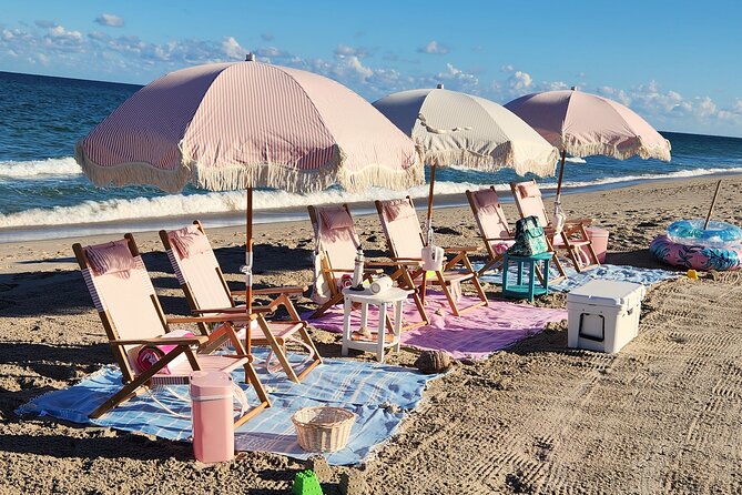 West Palm Beach Day: Umbrella, Chairs, Yeti, JBL Speaker, Towels+ - Who Will Love This Experience?