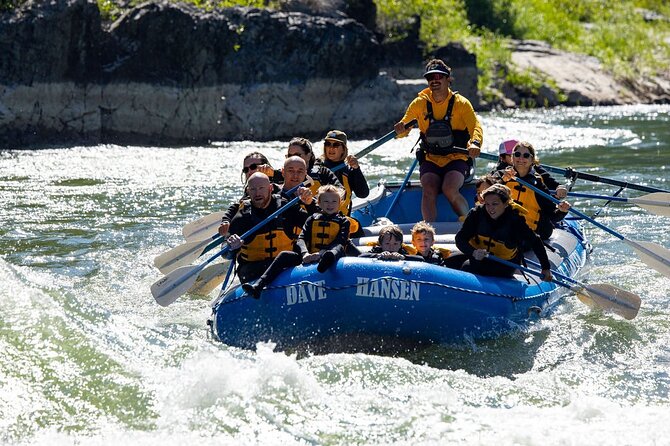 Whitewater Rafting in Jackson Hole : Family Standard Raft - FAQ