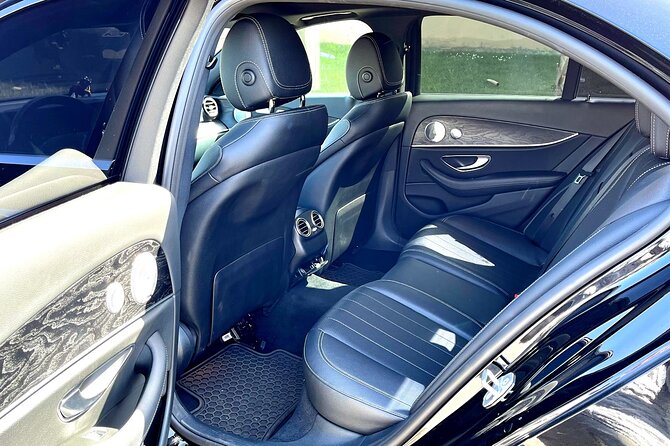 Winery and Vineyard Transportation in Private Black Sedan - Key Points