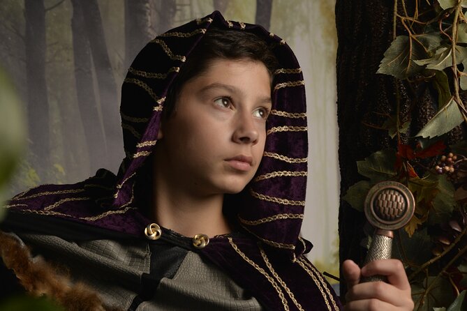 Witch Costume Photo Shoot - Olde Salem Village theatrical set - A Magical Photo Experience in Salem