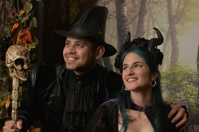 Witch Costume Photo Shoot - Olde Salem Village theatrical set - FAQ